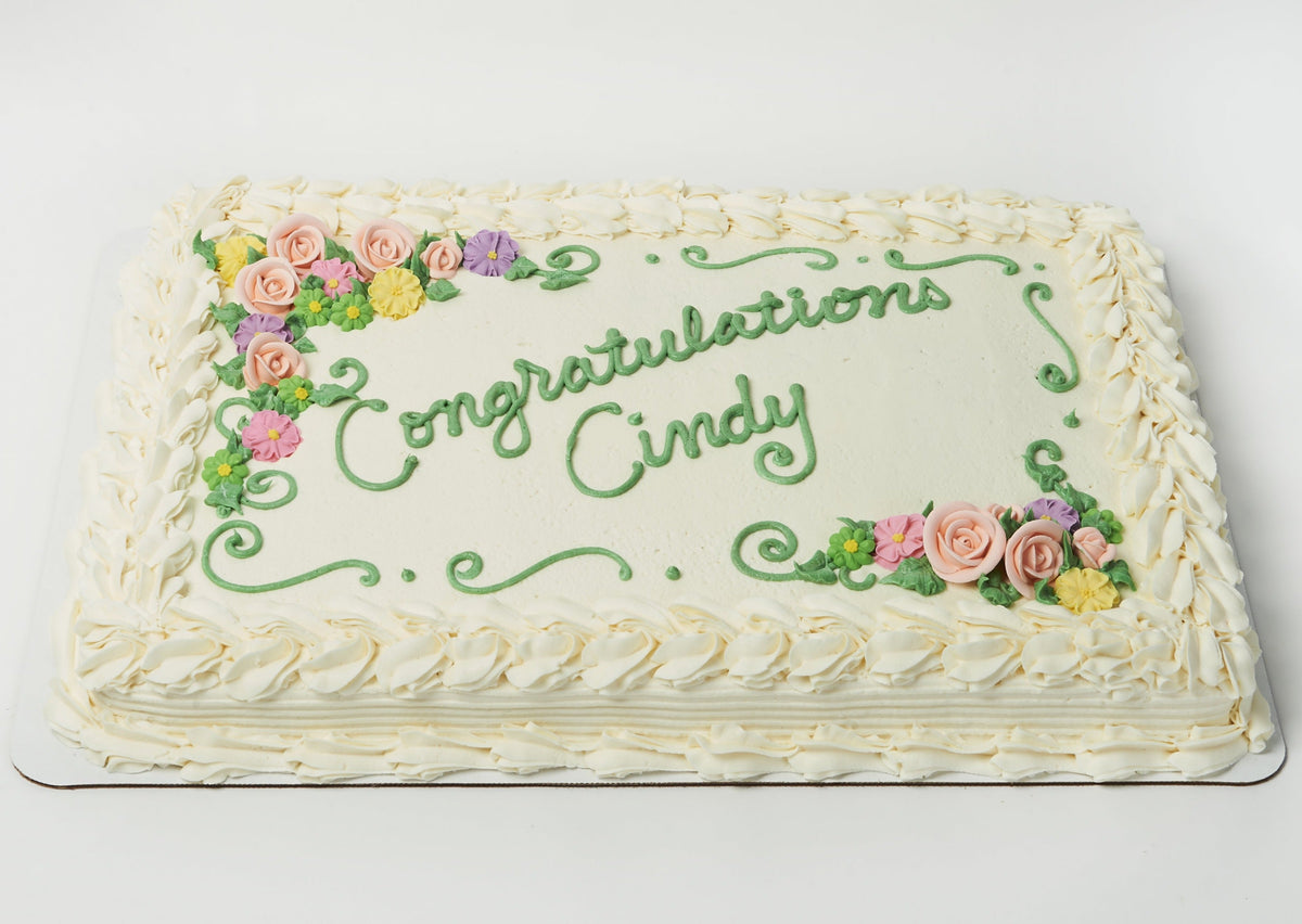 Specialty Cakes - 12 X 18 Sheet – Penn State Bakery